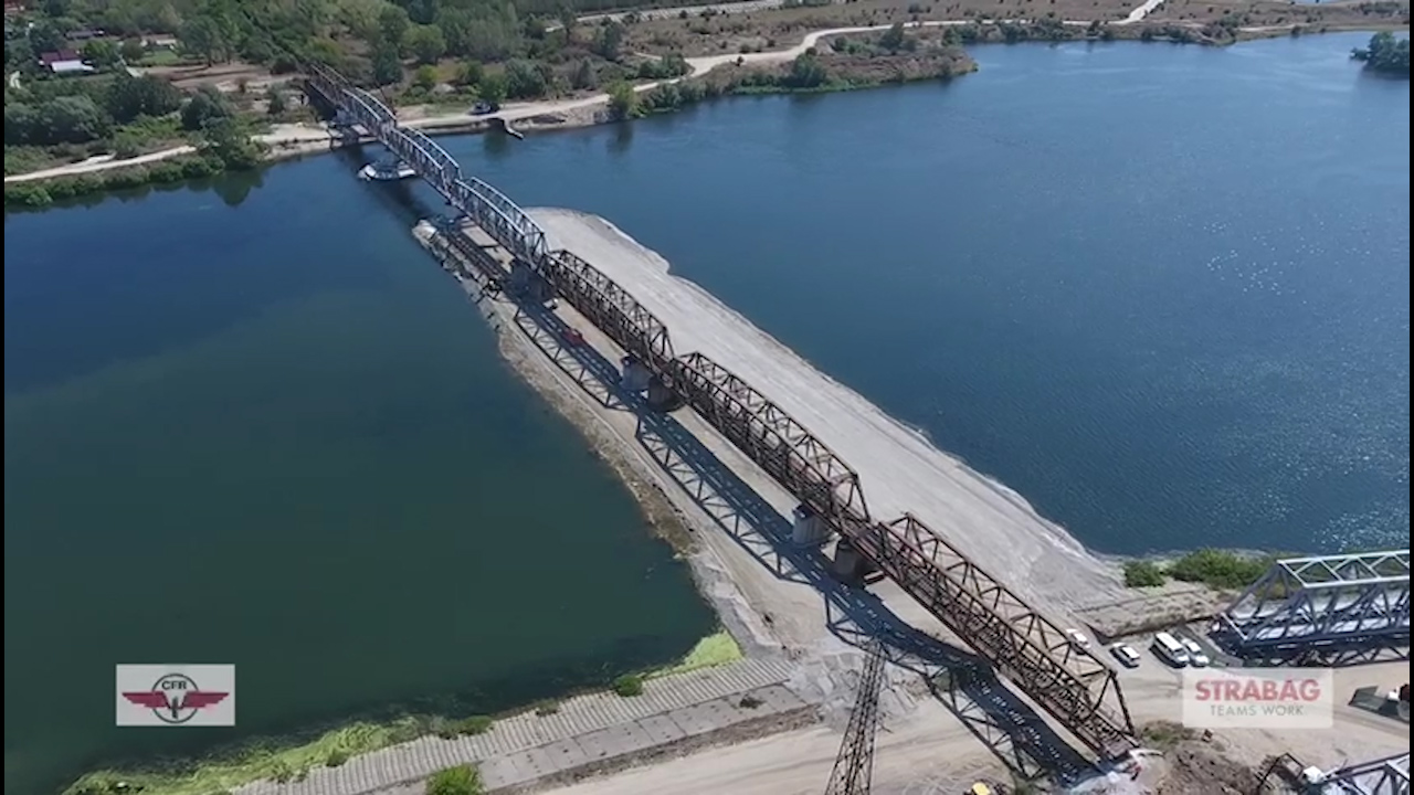 PODUL FEROVIAR DE PE OLT A FOST MODERNIZAT - PTV Oltenia