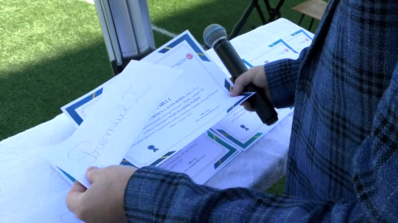 ŞCOALA "GEORGE POBORAN", LA CEAS ANIVERSAR - PTV Oltenia